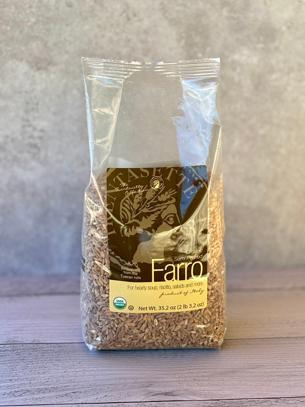 Organic Semi Pearled Farro - Kiler Ridge Olive Farm